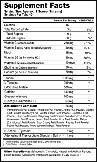 G Fuel Nuka Cola Quantum Tub - 40 Servings - Fallout - Energy Drink ...