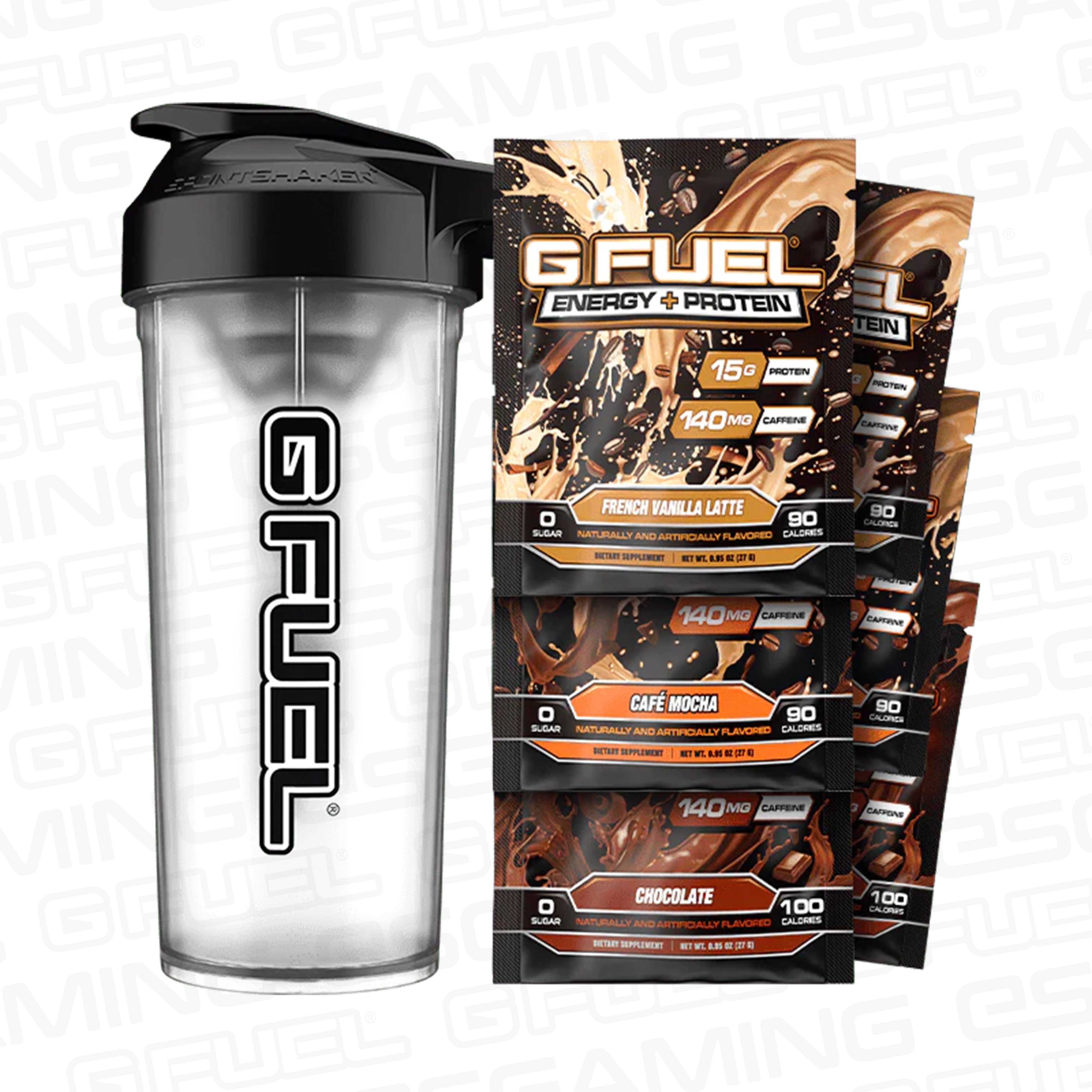 G Fuel Energy + Protein Variety Starter Kit - 6 Servings - Energy Drink ...