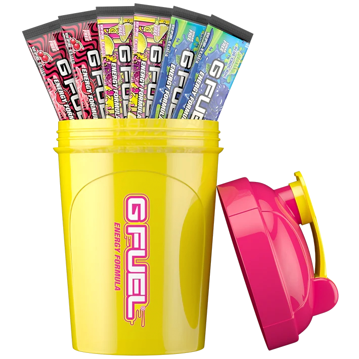 G Fuel Hype Sauce Starter Kit - 6 Sachets - Energy Drink - Caffeine ...