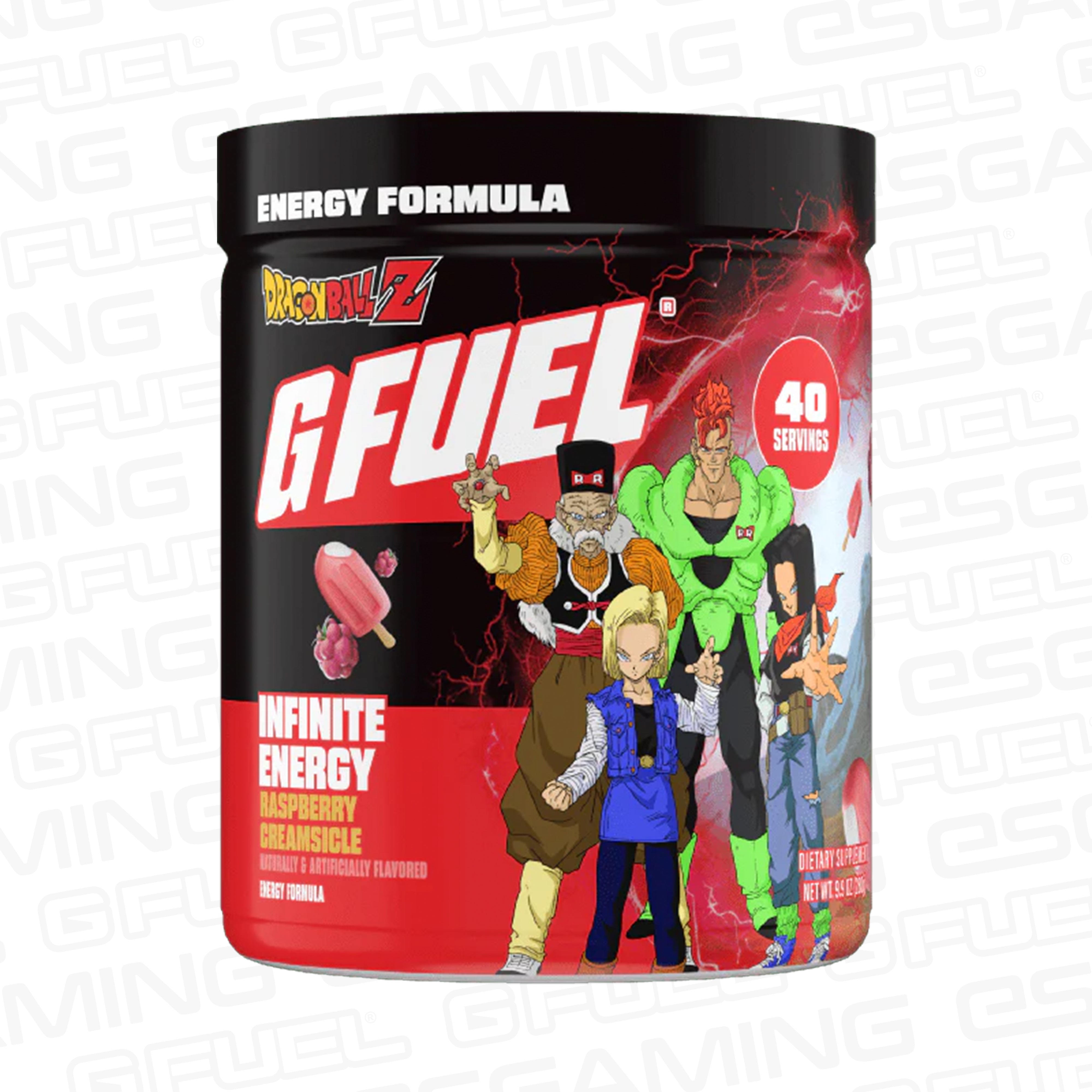 G Fuel Infinite Energy Tub - Energy Drink - Dragon Ball Z - Caffeine ...