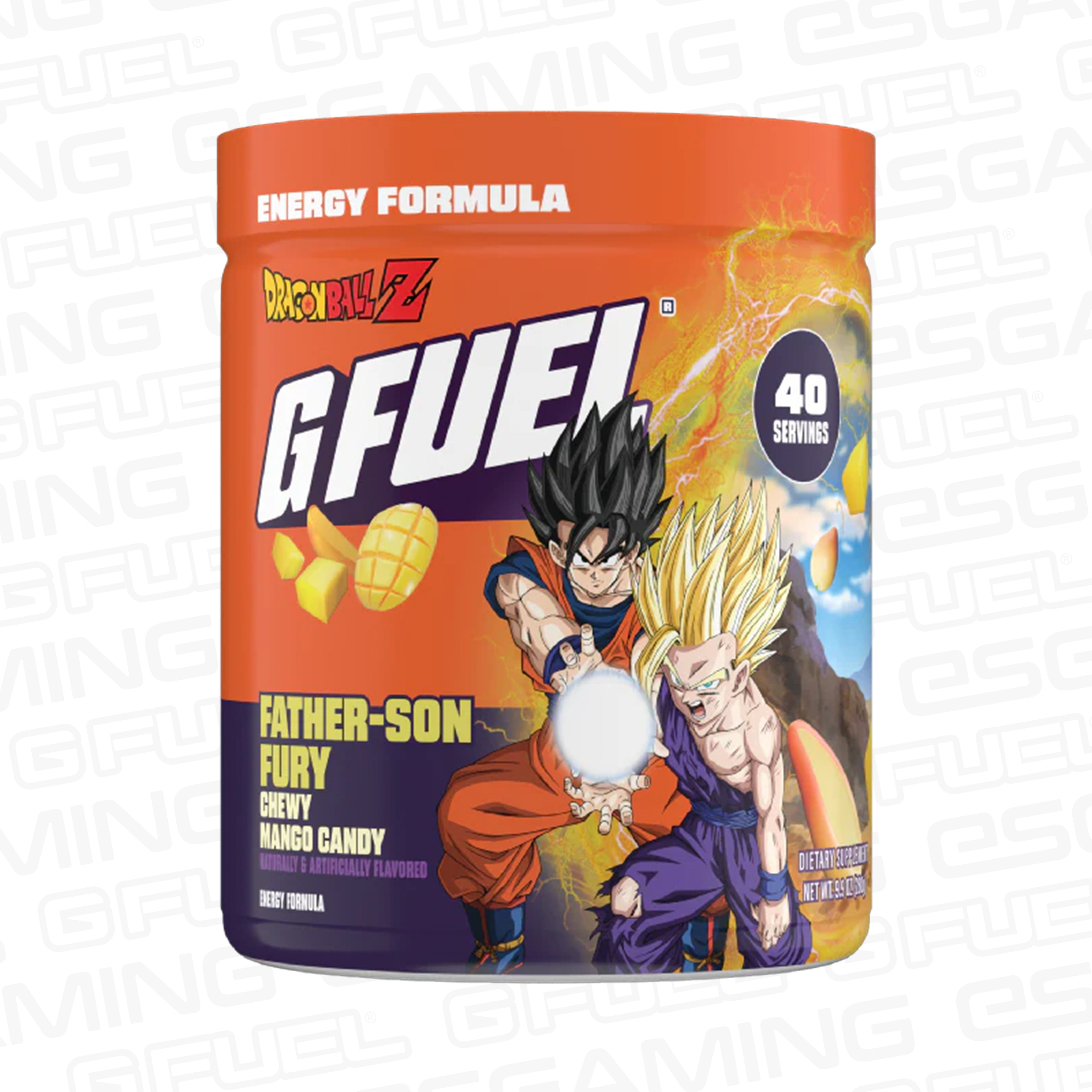 G Fuel Father-Son Fury Tub - Energy Drink - Dragon Ball Z - Caffeine ...