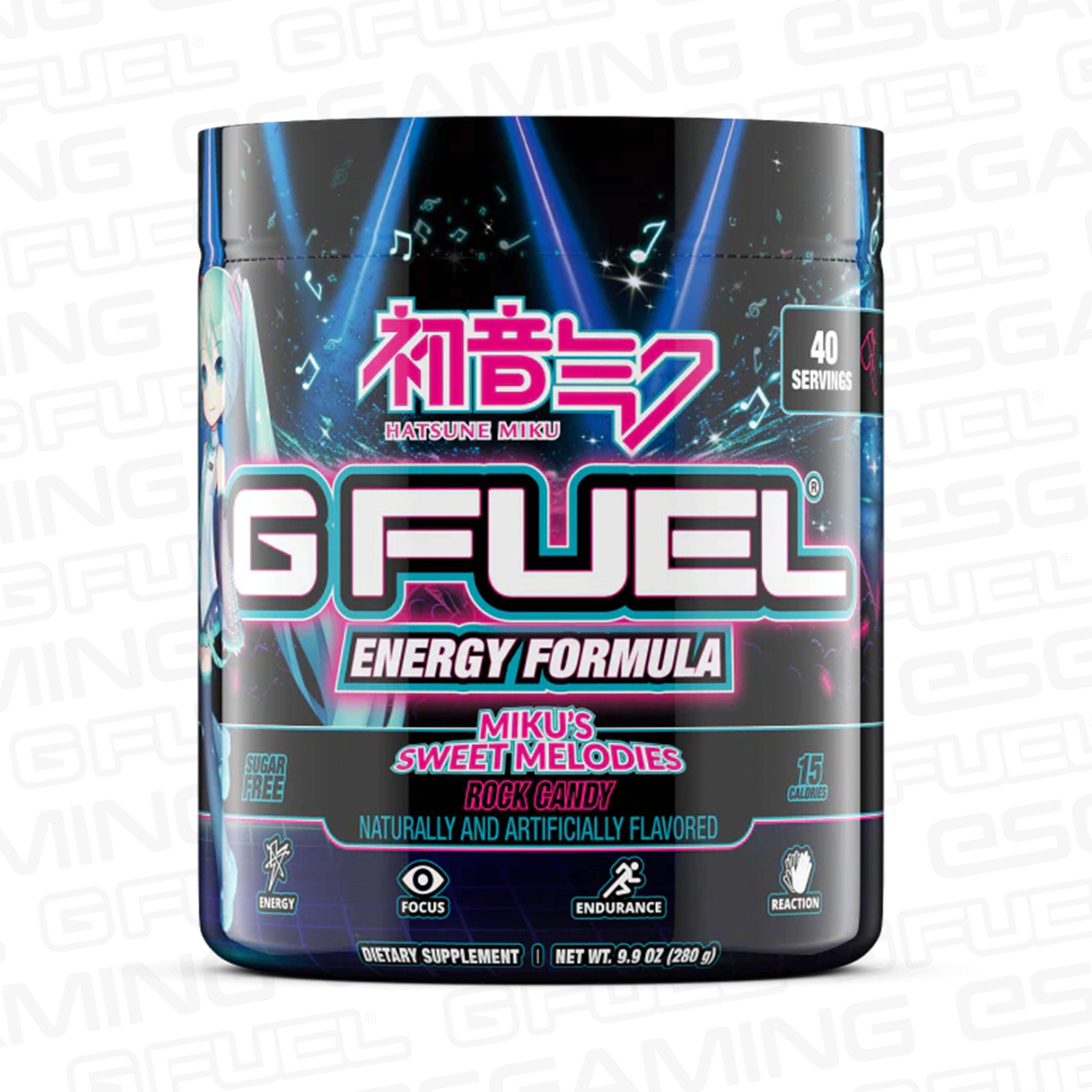G Fuel Miku’s Sweet Melodies Diva Tub - Hatsune Miku - 40 Servings ...