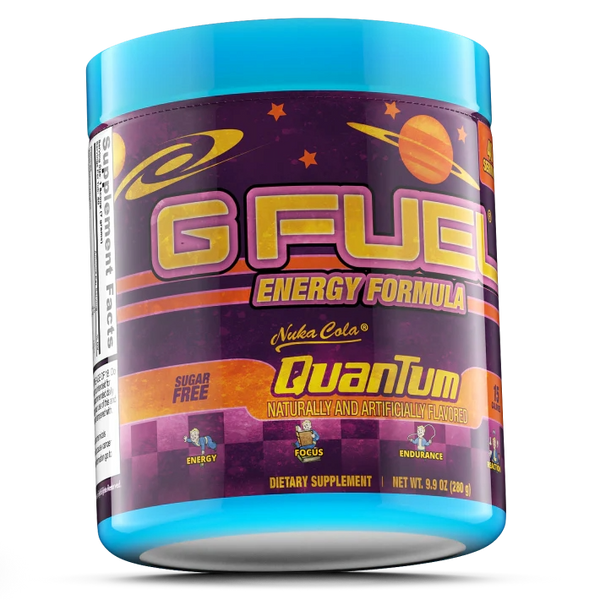G Fuel Nuka Cola Quantum Tub - 40 Servings - Fallout - Energy Drink ...