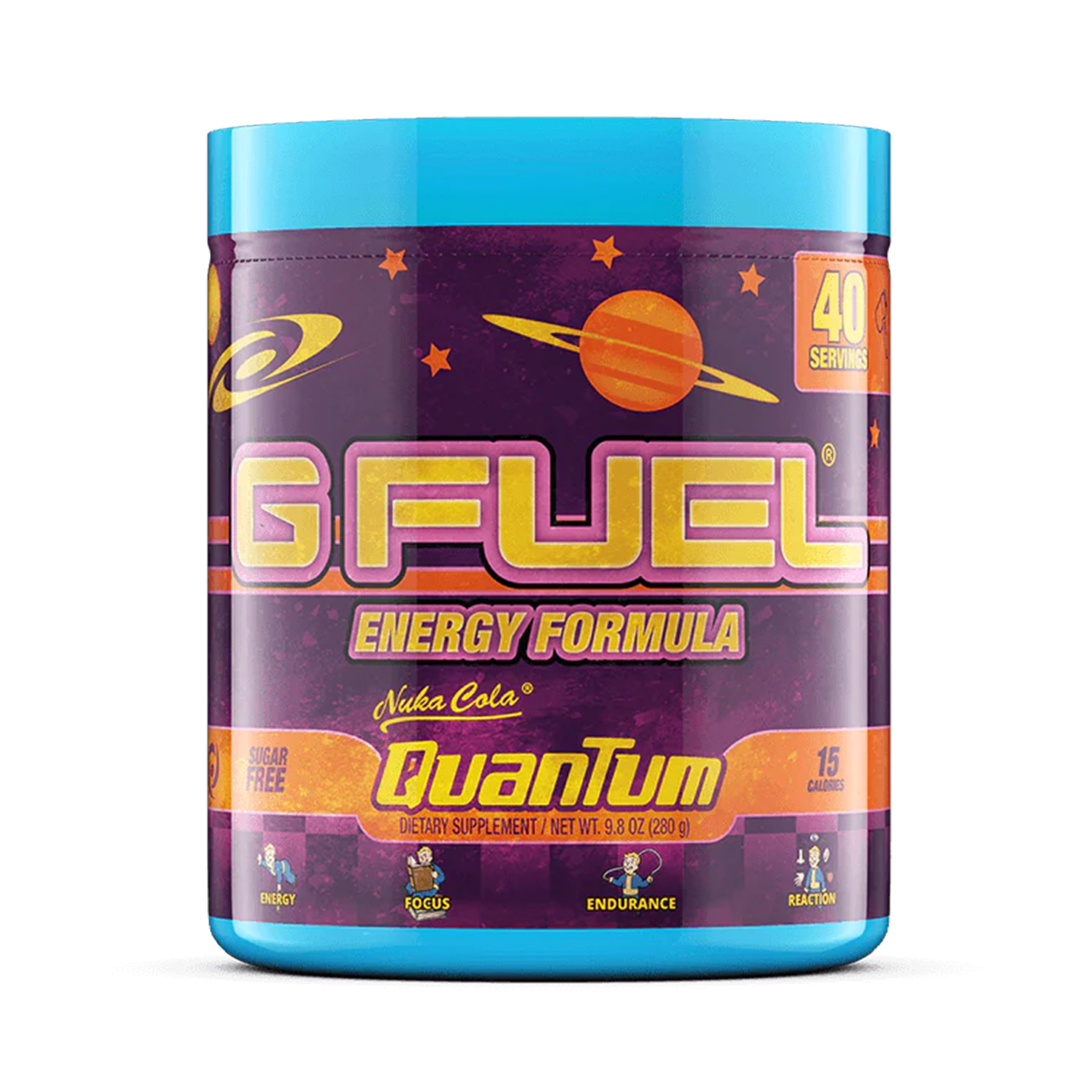 G Fuel Nuka Cola Quantum Tub - 40 Servings - Fallout - Energy Drink ...