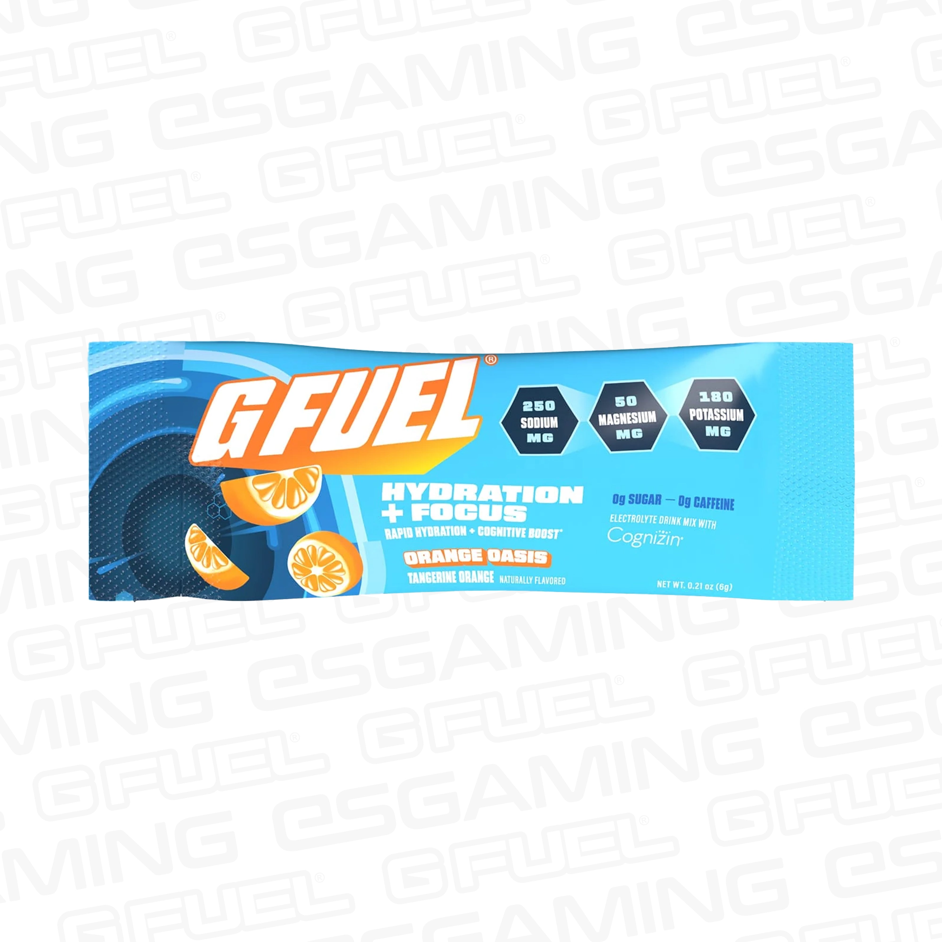 G Fuel Orange Oasis Pack - Hydration + Focus - Single Stick Packs - UK ...