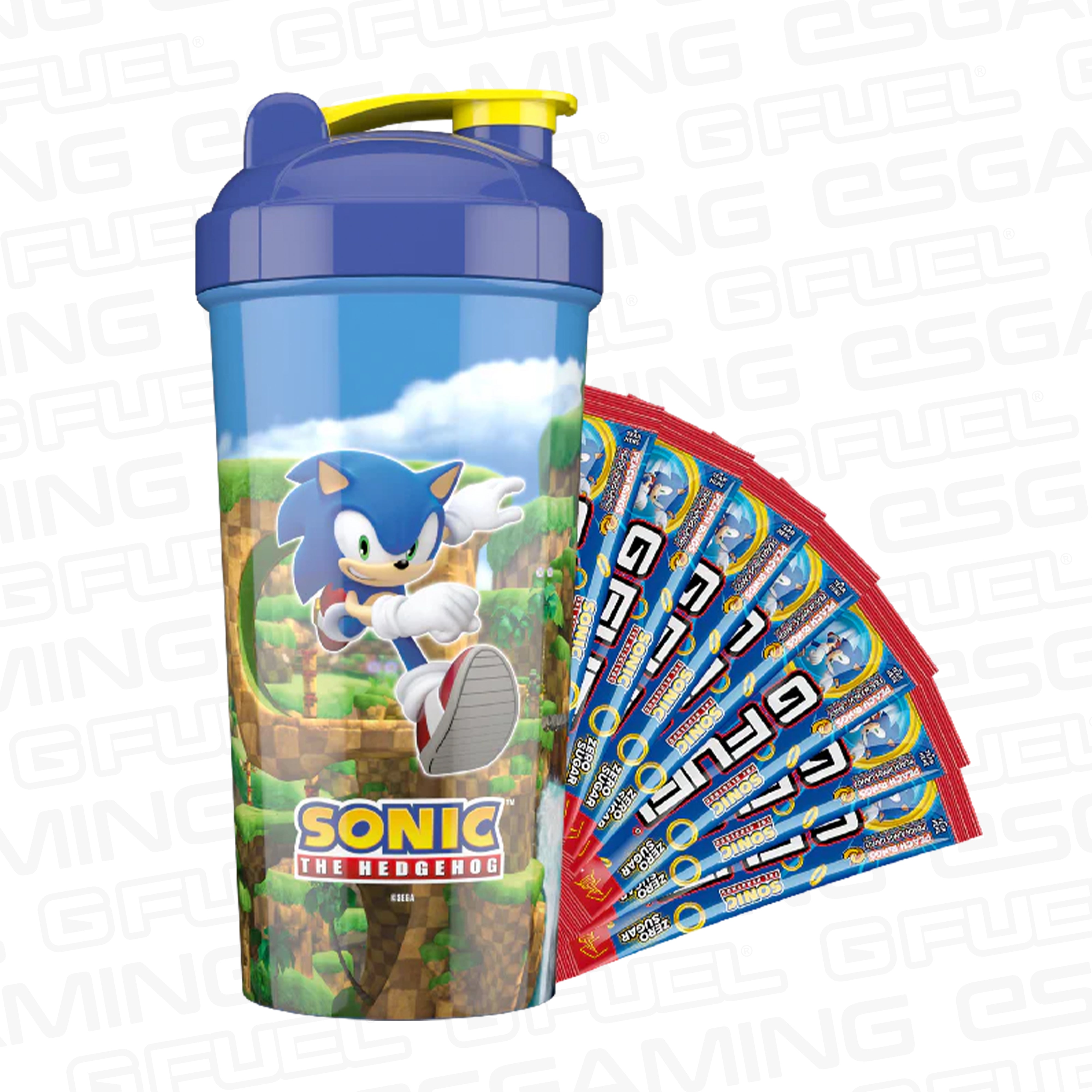 G Fuel Sonic Peach Rings Starter Kit - 7 Sachets - Energy Drink ...