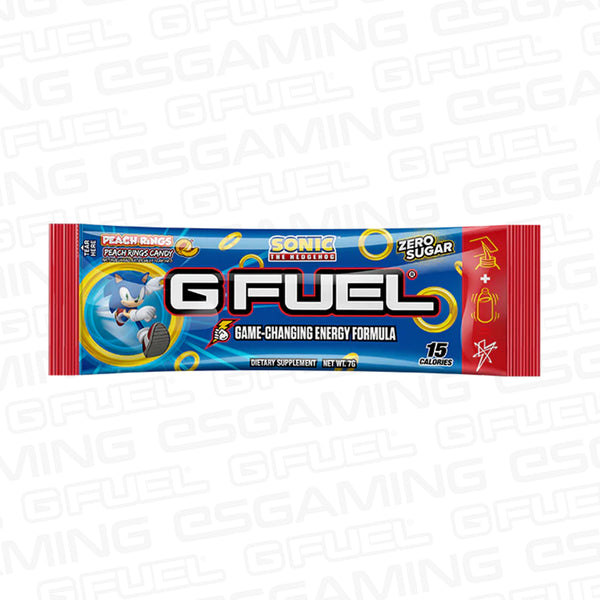 G Fuel Peach Rings Sachet - Single Stick Pack - Sonic - Energy Drink ...