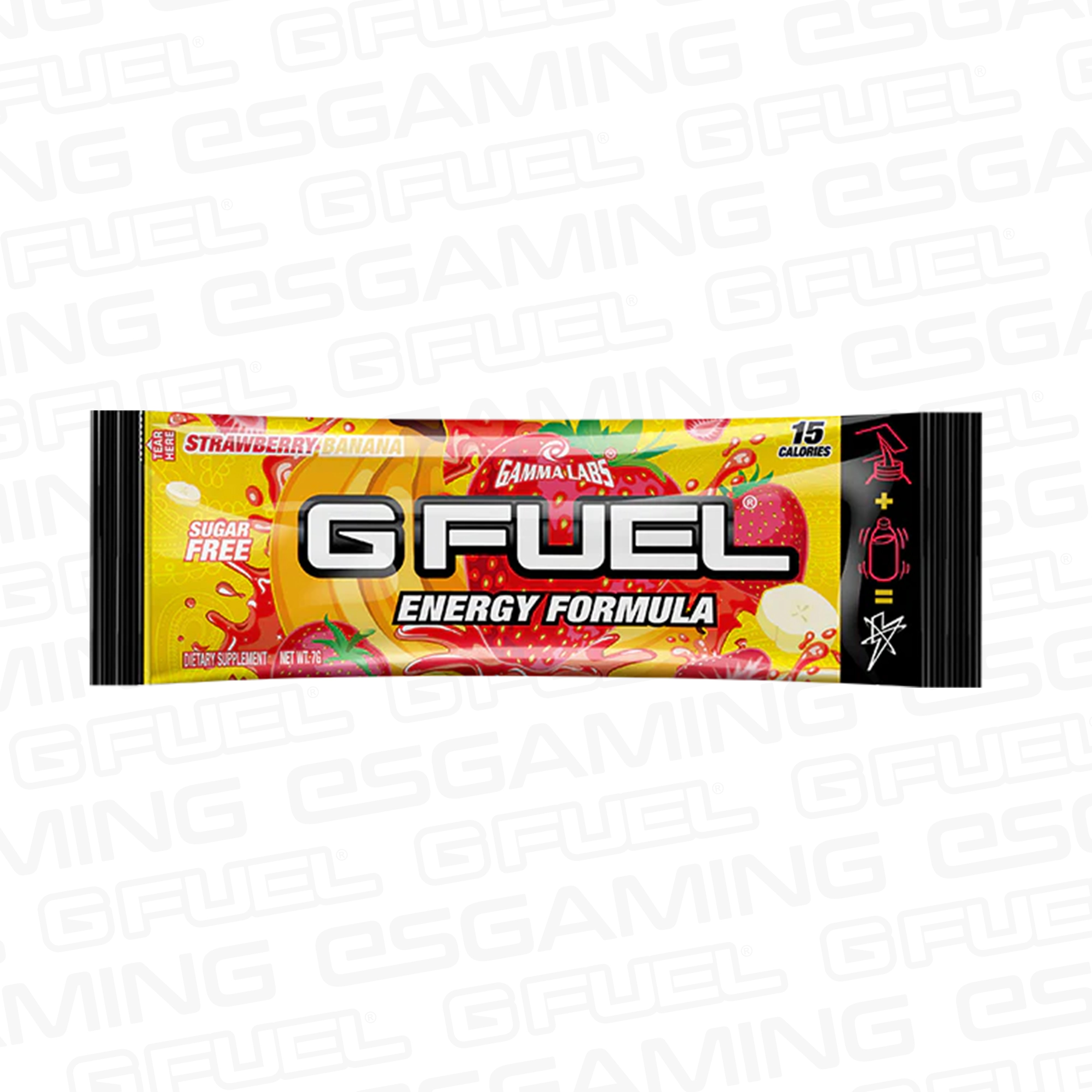G Fuel Strawberry Banana Sachet - Single Stick Pack - Energy Drink - UK ...