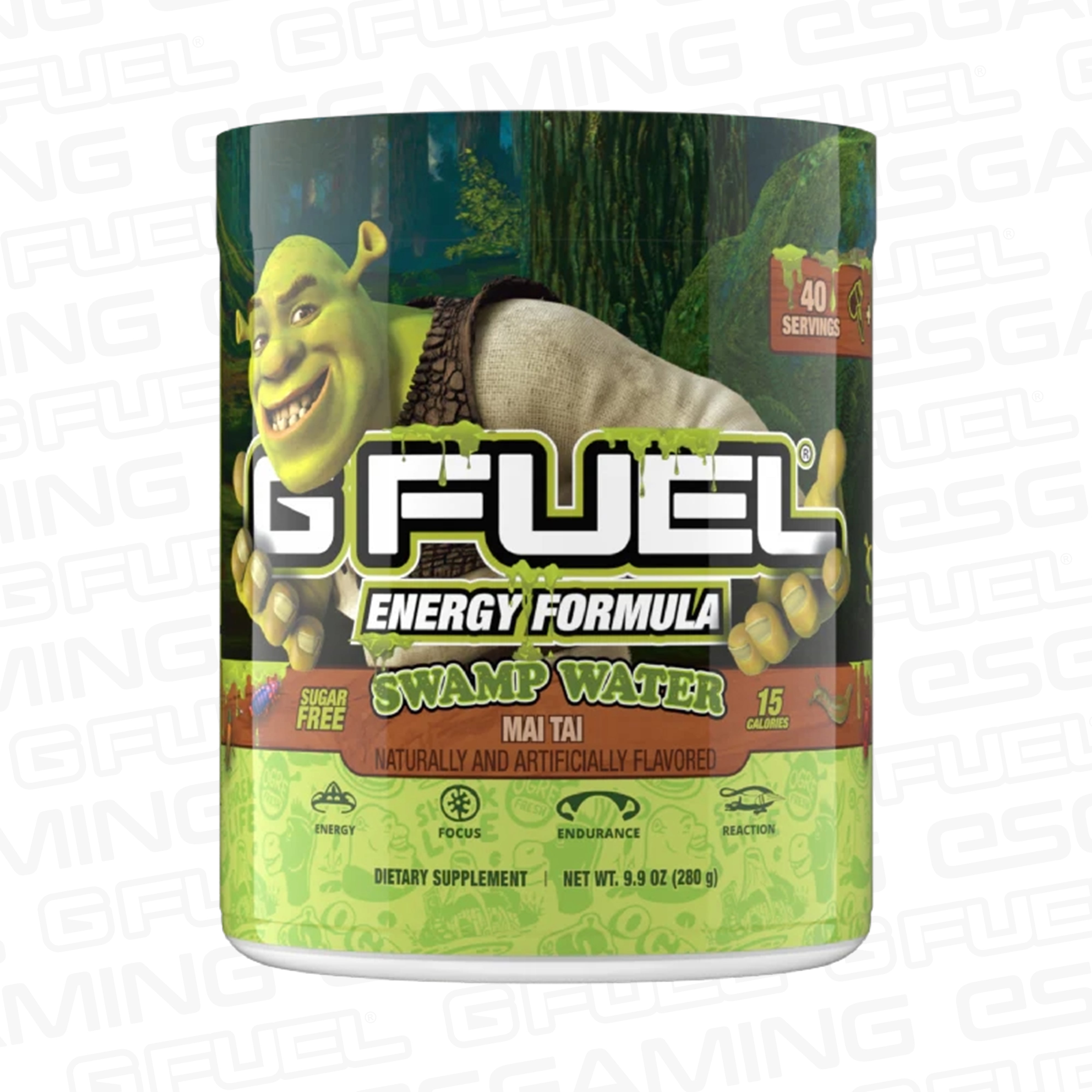 G Fuel Shrek Swamp Water Tub - 40 Servings - Energy Drink - UK – ESGAMING