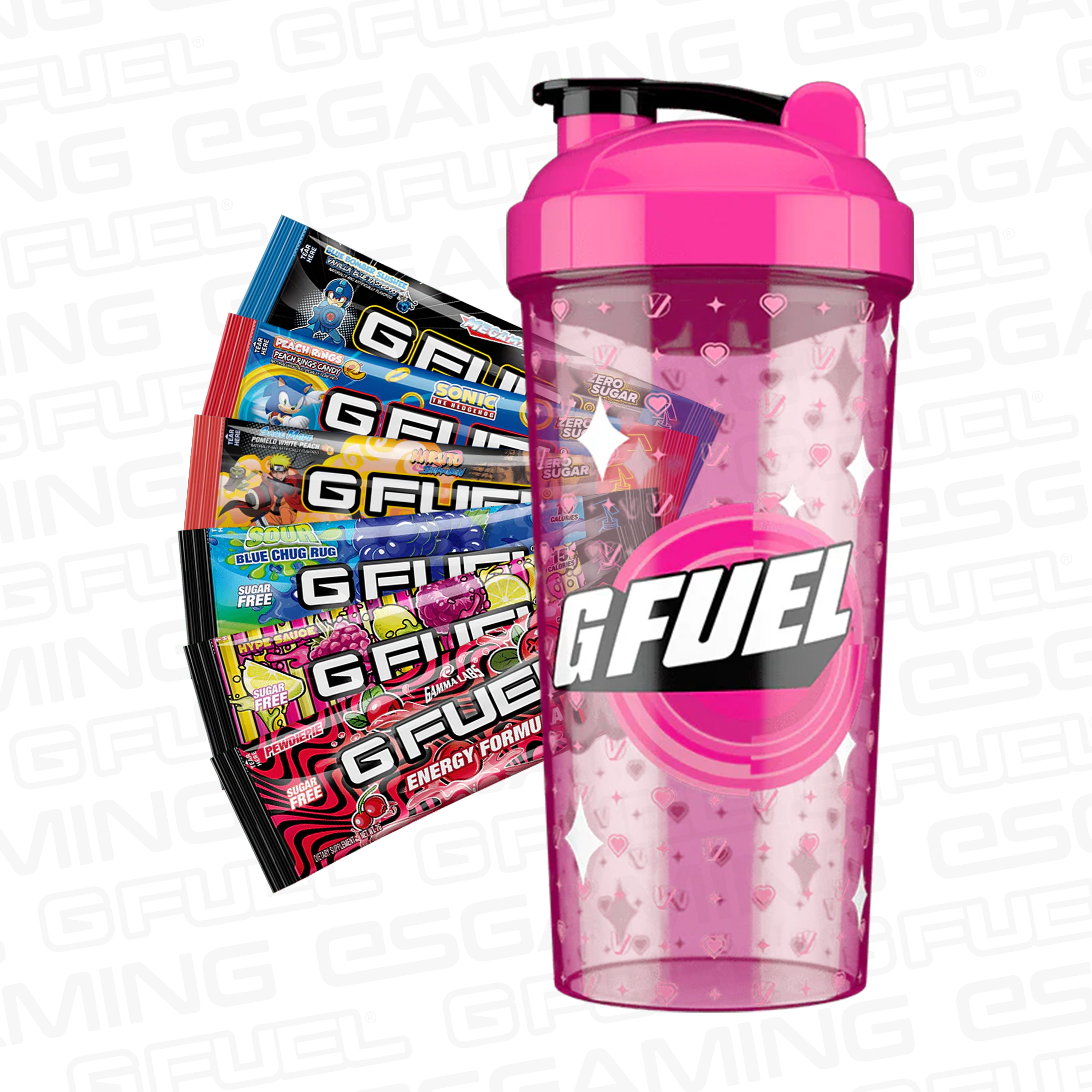G Fuel VTuber Starter Kit - 6 Sachets - Energy Drink - Caffeine - UK ...