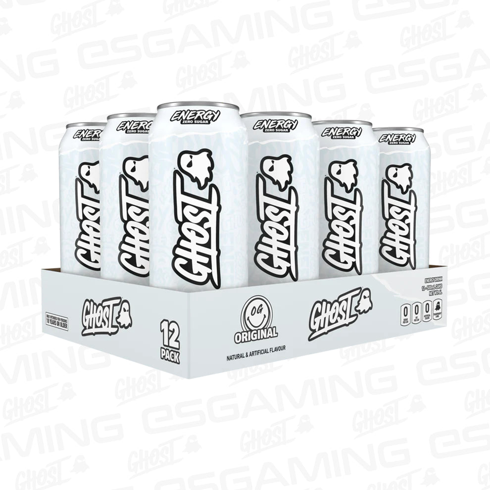 Ghost Energy OG Original Cans - Energy Drink - Zero Sugar - Caffeine ...