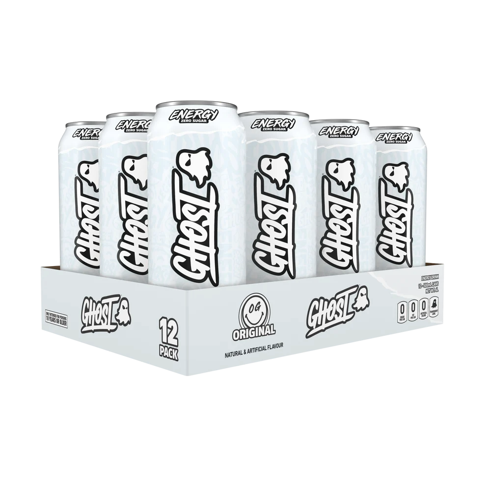 Ghost Energy OG Original Cans - Energy Drink - Zero Sugar - Caffeine ...